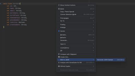 Kotlin Data Class To Json Intellij Ides Plugin Marketplace