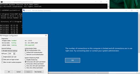 Stopped Working After Update Win 10 19041 1620 Issue 1786 Stascorp Rdpwrap GitHub