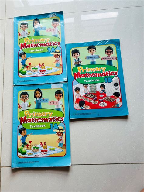 P1 Primary Mathematics Textbook 1a And 1b Hobbies And Toys Books And Magazines Textbooks On Carousell