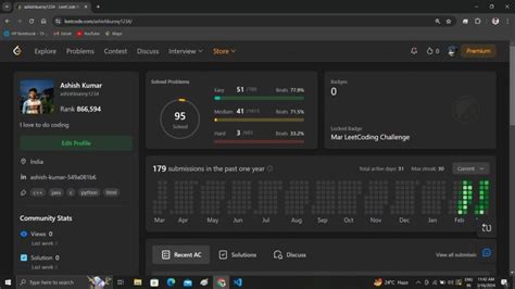Ashish Kumar On Linkedin 100daysofcode 100daysofcodechallenge Dsa Dsachallenge Leetcode