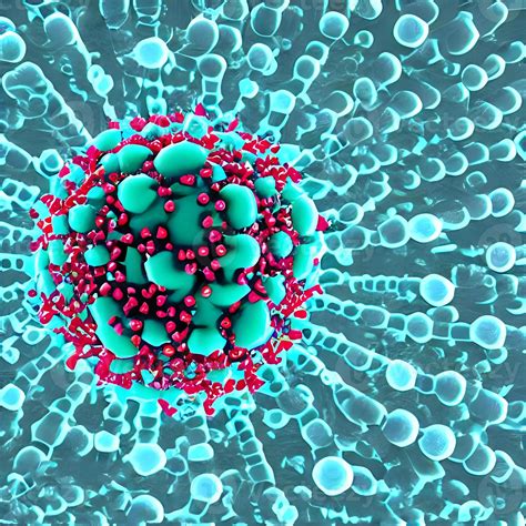 Bacteria And Viruses On Surface Of Skin Mucous Membrane Or Intestine