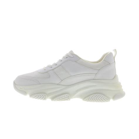 Steve Madden Pardy Pard03m1 Mens White Synthetic Lifestyle Sneakers Sh