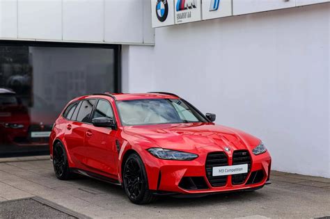 Rosso Corsa Bmw M3 Touring G81