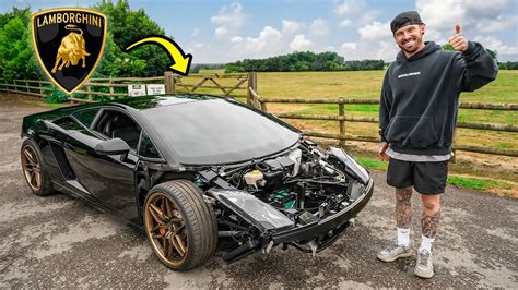 I Used Fake Parts To Rebuild My Wrecked Lamborghini