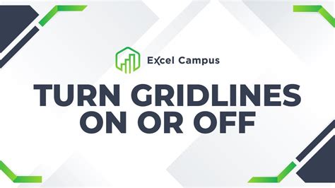 Gridlines Excel