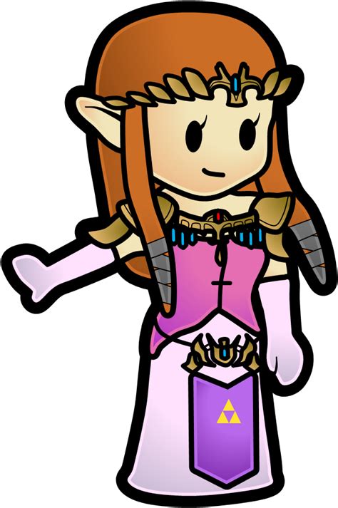 Paper Zelda By Shykitty20 On Deviantart