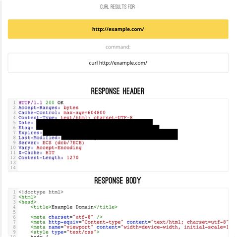「online Curl」を使ってwebブラウザからcurlコマンドを実行する 山羊タワー