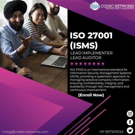 codec networks pvt ltd on linkedin iso27001 ismstraining