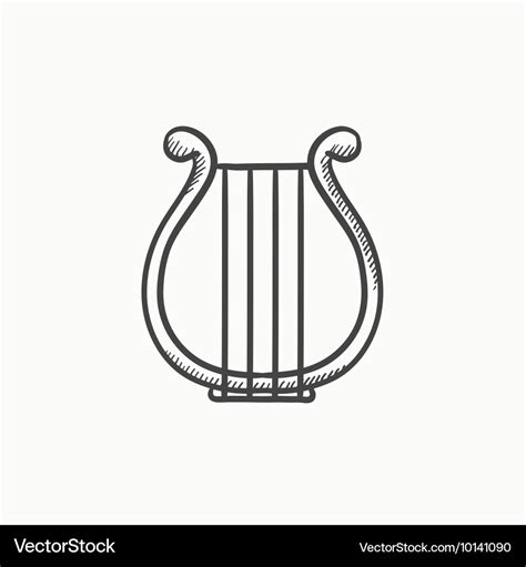 Lyre Drawing