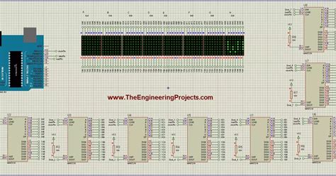Scrolling Text On Led Matrix The Engineering Projects Facebook