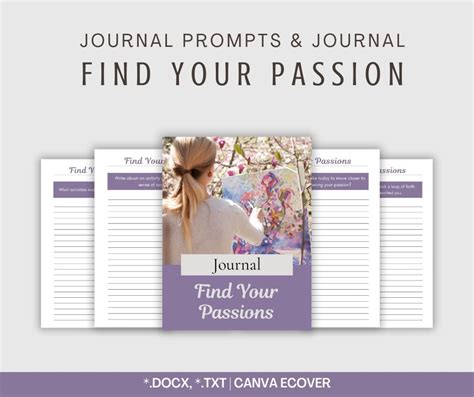 Find Your Passions Mini Journal Happy Healthy Content