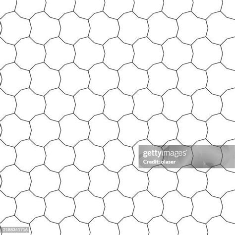 A Seamless Pattern Featuring Hexagonal Shapes Perfect For Backgrounds