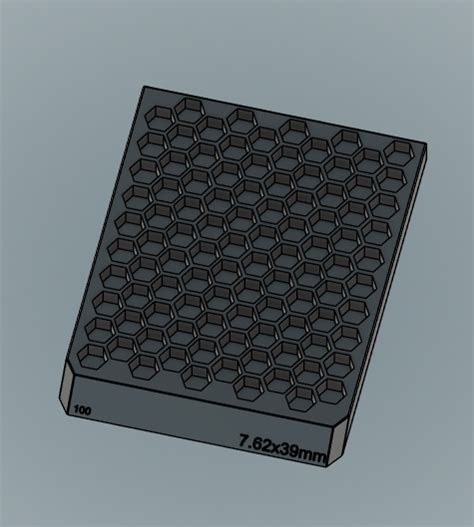 Obj File 7 62x39mm Reloading Block 100rds 🔫 ・3d Printing Idea To Download・cults