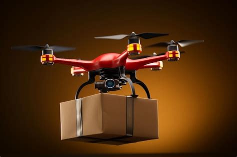 Premium Ai Image Drone Delivery Service Generative Ai