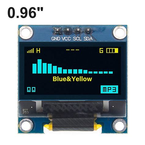 Tum Oled Ssd Vit Bl Gul X Iic I C Seriell