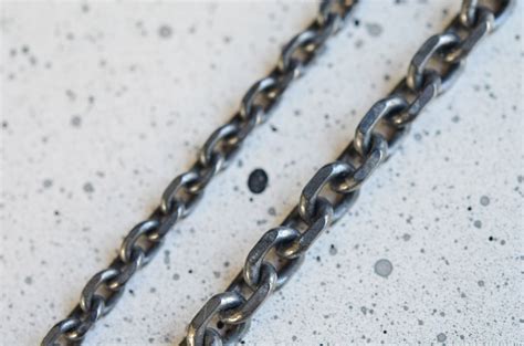 Silver Anchor Chain Necklace Rustic Black Oxidized Sterling Silver Anchor Chain Necklace Mens