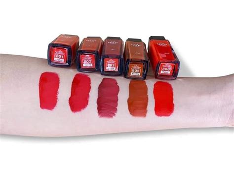 Son Kem Mịn Lì Vacosi Natural Studio Matte Lip Cream 2020 Bonita