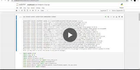 Datascience Machinelearning Frauddetection Creditcardfraud Ai