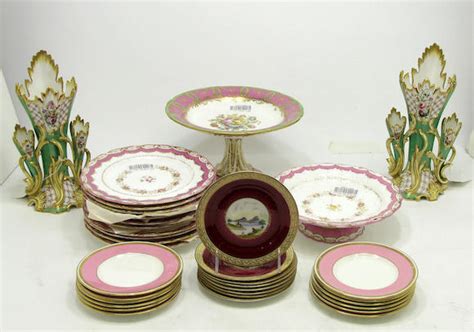 Bonhams An Assembled Group Of English Porcelain