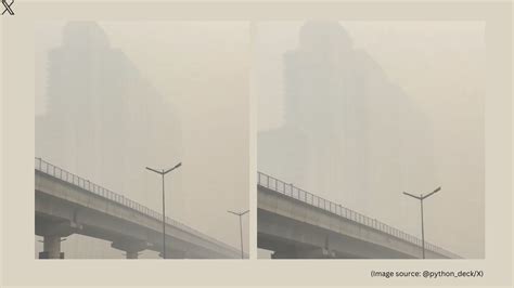 Gurgaons Luxury Flats Go Invisible In Dense Smog As Aqi Levels Spike