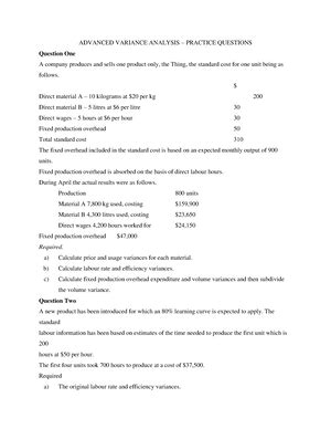 Limiting Factor Analysis Questions Limiting Factor Analysis Question One Maximisation