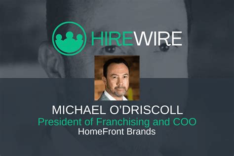 homefront brands promotes michael o driscoll
