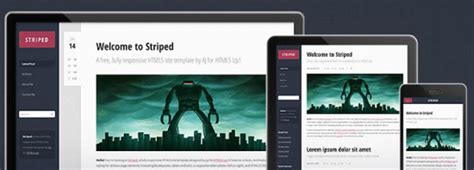 50 free responsive html5 templates for designers code geekz