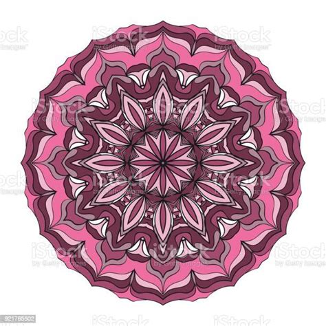 만다라 스타일 벡터 모양입니다 장식 름 장식입니다 꽃 디자인 0명에 대한 스톡 벡터 아트 및 기타 이미지 0명 꽃 식물 대칭 Istock