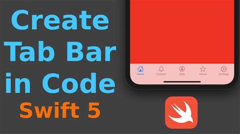 Swift Create Tab Bar Controller Programmatically Swift 5 Xcode 11 2020 Ios Youtube