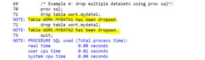 How To Delete Sas Data Sets Examples Learn Sas Code