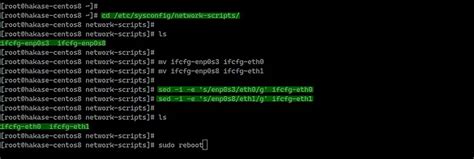 How To Rename Network Interfaces To Eth0 On Centos