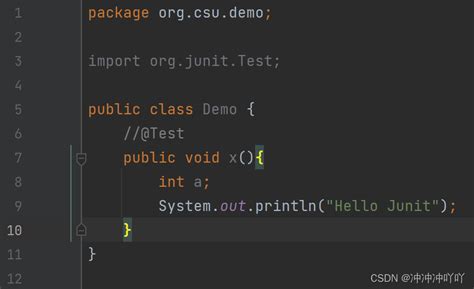 Junit的使用及用途junit依赖包作用 Csdn博客