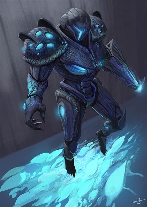 Dark Samus By Jahwa On Deviantart