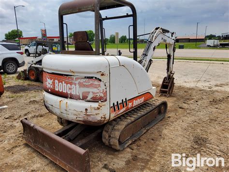 2002 Bobcat 331D Mini Excavator W Hyd Thumb Backfill Blade Construction BigIron
