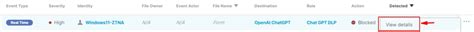 implement dlp in secure access to restrict open ai chatgpt usage for
