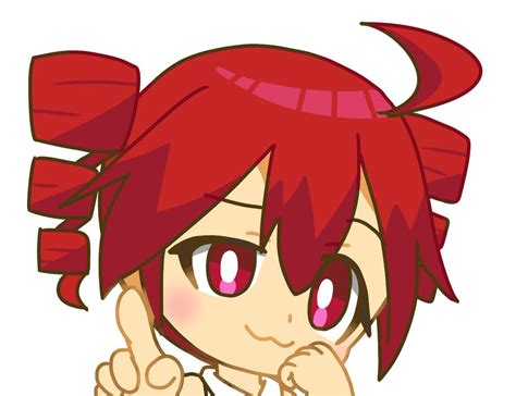 重音テト 「テトちゃん コレジャナイ感に仕上がった上もう眠いので顔だけ きみはじつに馬鹿だ」海月冬眠状態のイラスト