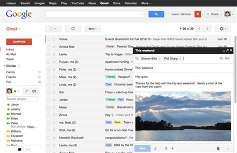 Google Upgrades Gmail Interface Now Less Drafty The Register