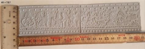 2 Ashen Dwarf Wall Relief Plates Of Ancient Times 28mm Etsy
