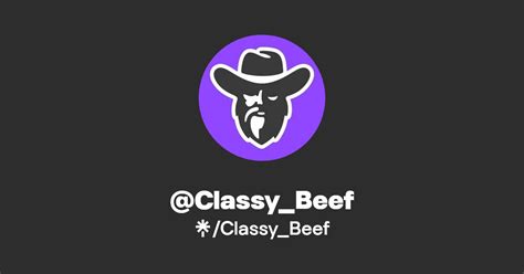 Classybeef Twitch Linktree