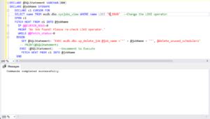 Script To Delete Sql Agent Jobs Sqlgeekspro