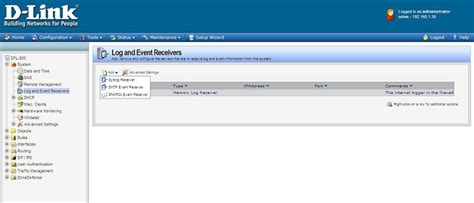 Configure D Link Firewalls Forward Syslog Firewall Analyzer