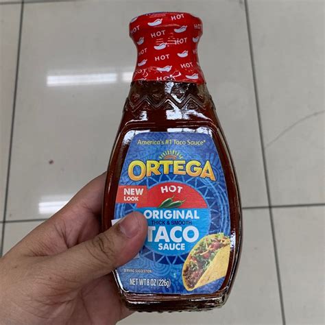 Ortega Original Taco Sauce Hot 226g Shopee Philippines