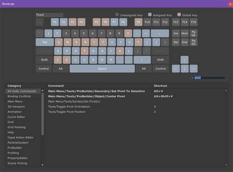 How To Add Shortcut To Custom Action ProBuilder Unity Engine Unity Discussions