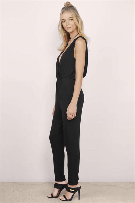 Cheap Black Jumpsuit Hooded Jumpsuit Black Jumpsuit 19 Tobi Us