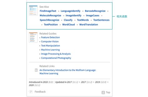 使用 Wolfram 语言文档Wolfram 语言参考资料