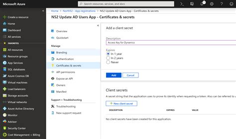 xrm formula 248 updating azure active directory from dynamics ce