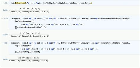Calculus And Analysis What Choice Of Contour Is Mathematica
