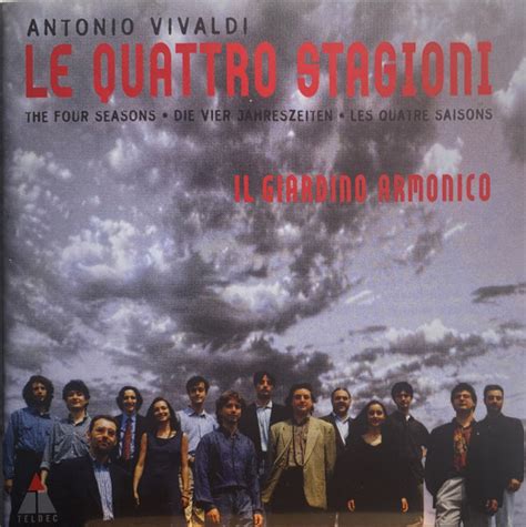 Antonio Vivaldi Il Giardino Armonico Le Quattro Stagioni Cd Album