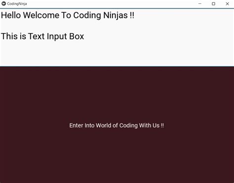 Text Input With A Button Naukri Code 360