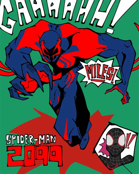 Spidey 2099 By Bakugako On Newgrounds